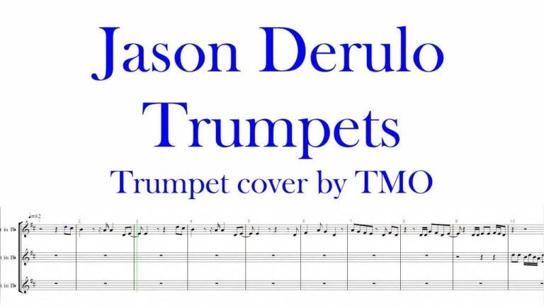 How do you play trumpets by Jason Derulo on the trumpet?