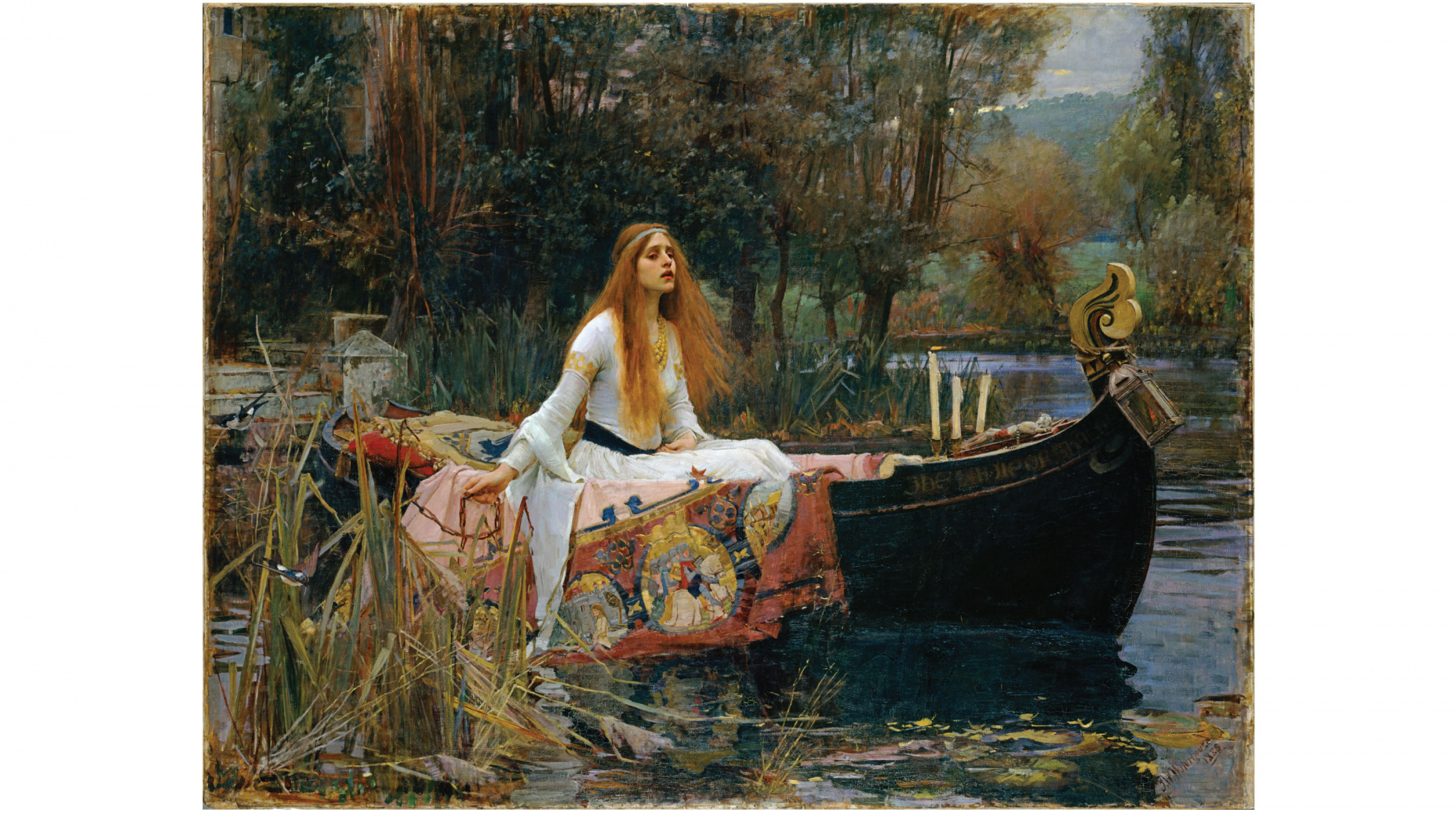 What is the meaning of the poem The Lady of Shalott?