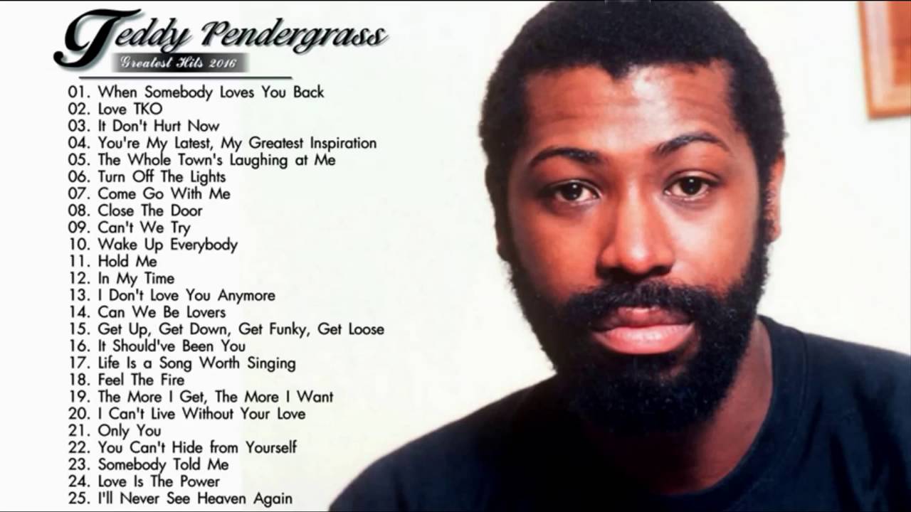 What was Teddy Pendergrass biggest hits? – Famuse : #1 Models, Actors ...
