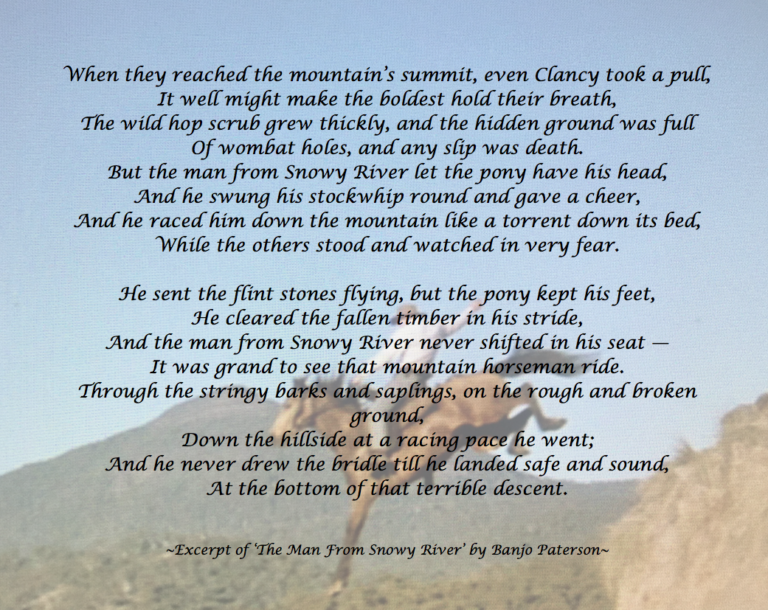 Where is the Man from Snowy River poem set? – Famuse : #1 Models ...