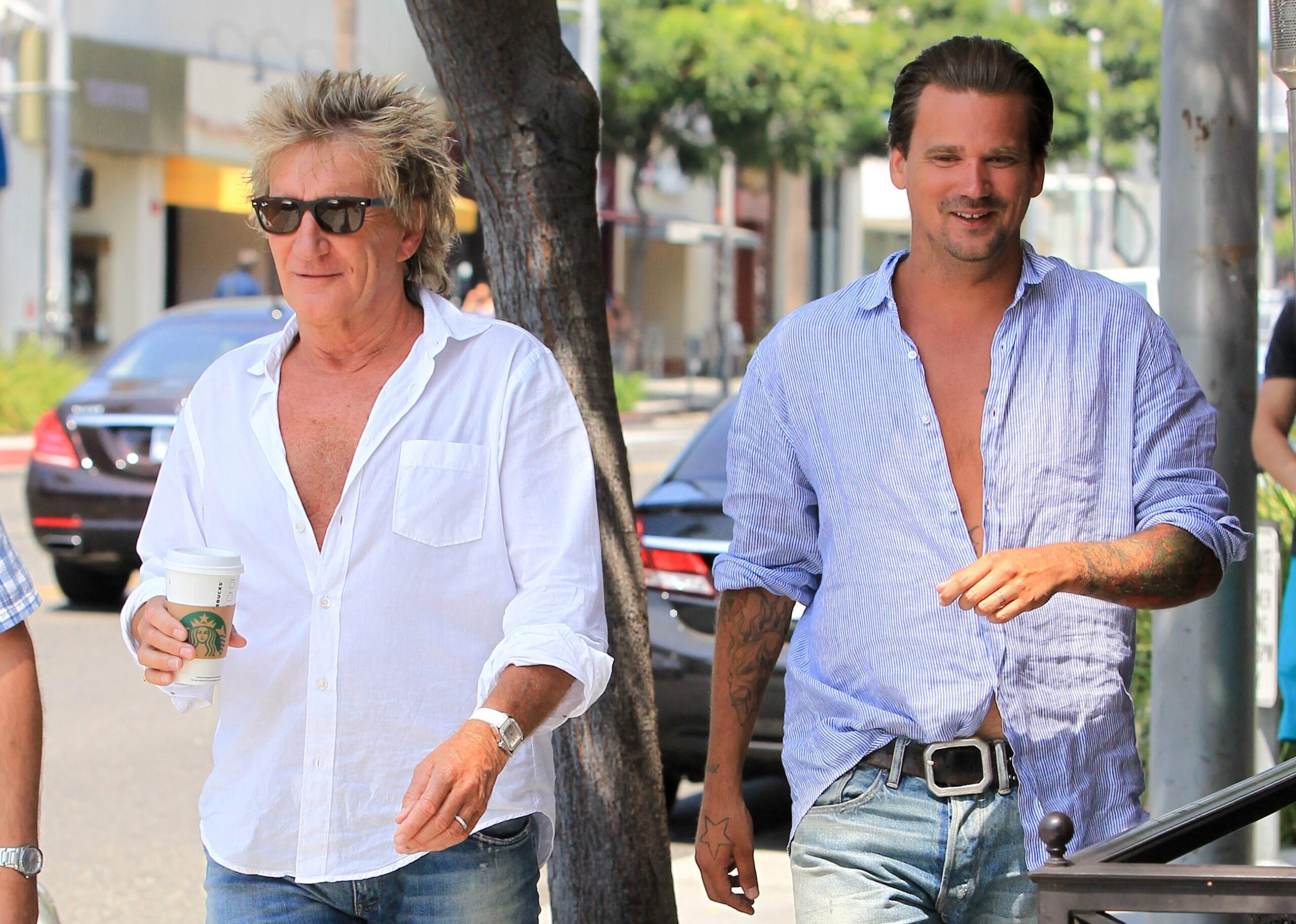 Who is Rod Stewart's son?