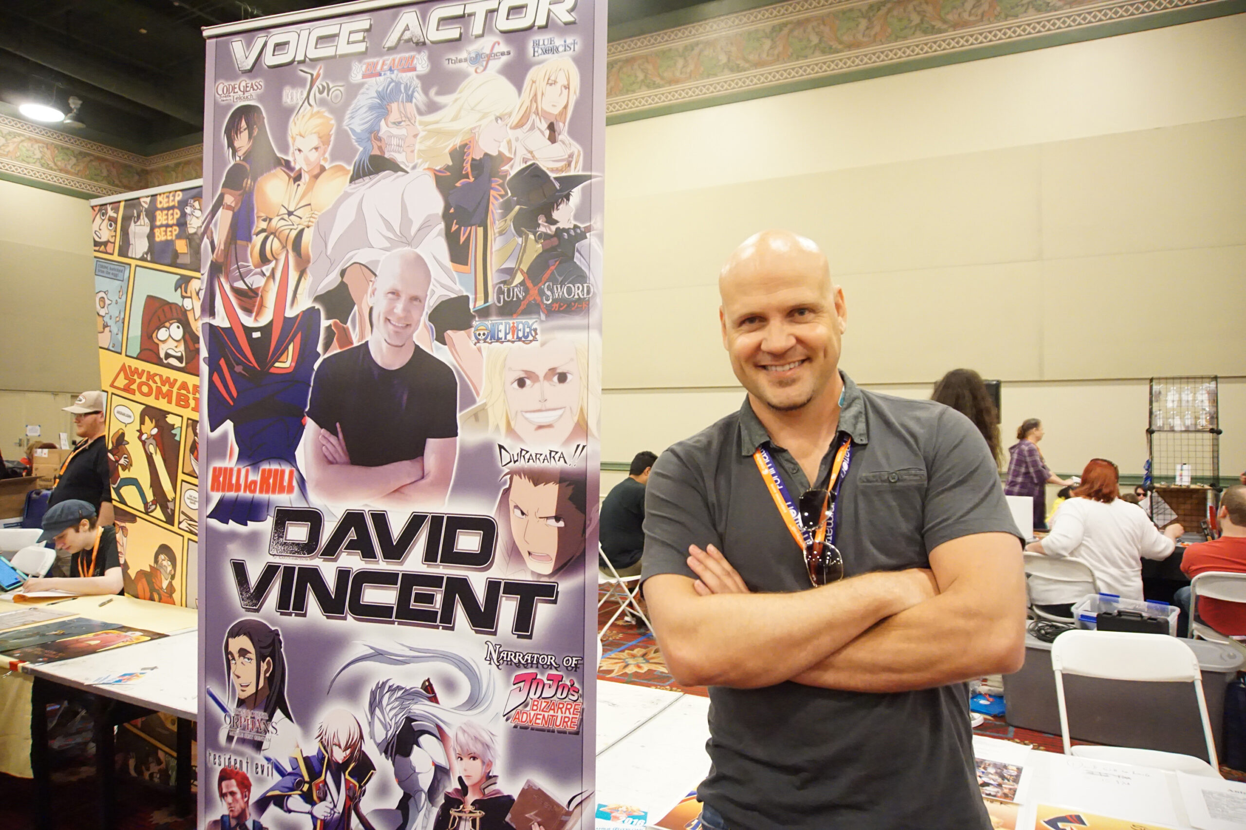 Who voices David Vincent?