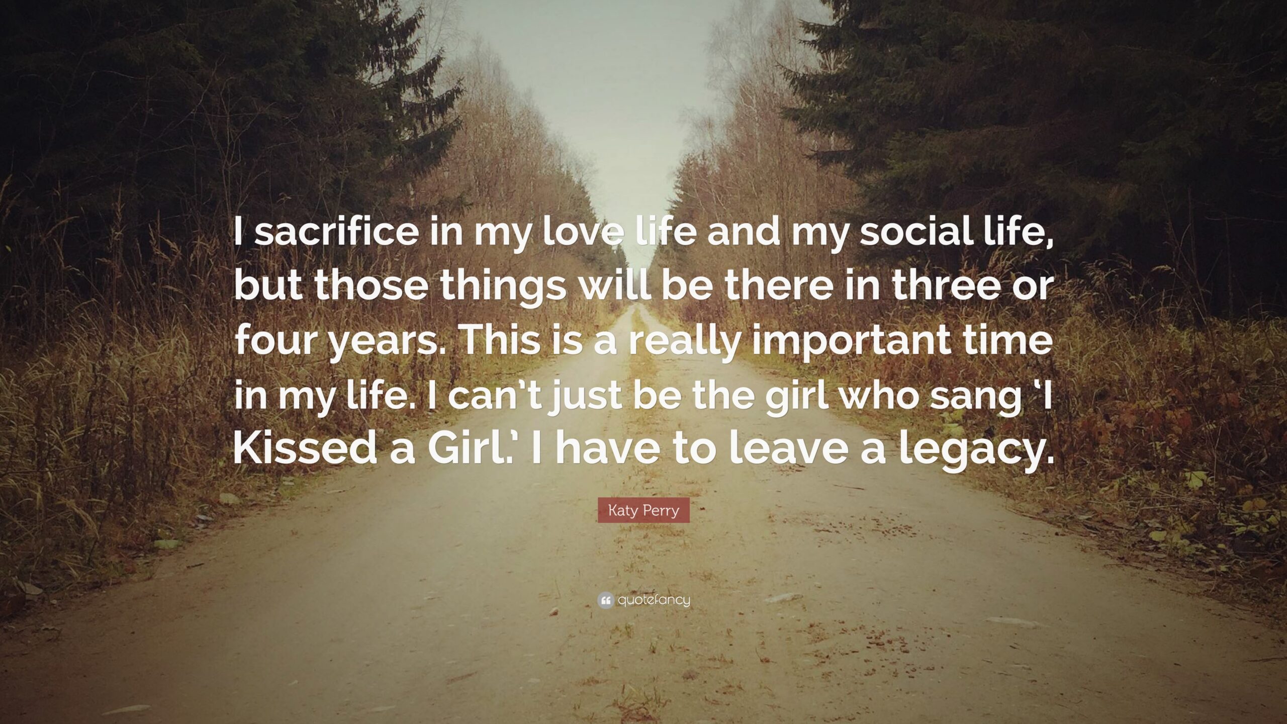 Why is sacrifice important in life?