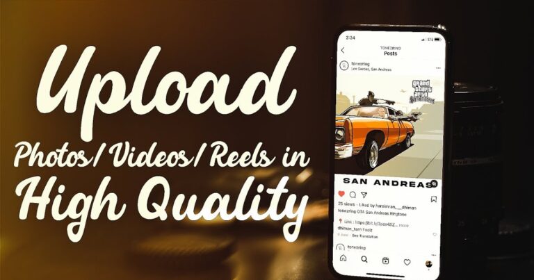 How can I upload high quality pictures on Instagram in 2021? – Famuse ...