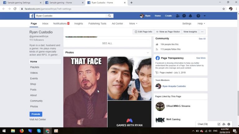 How do I create a gaming Facebook page? – Famuse : #1 Models, Actors ...