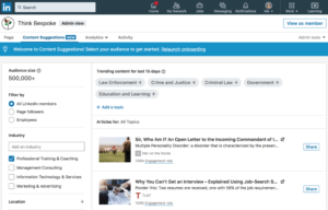 What are the three primary formats in the LinkedIn ads Manager ...