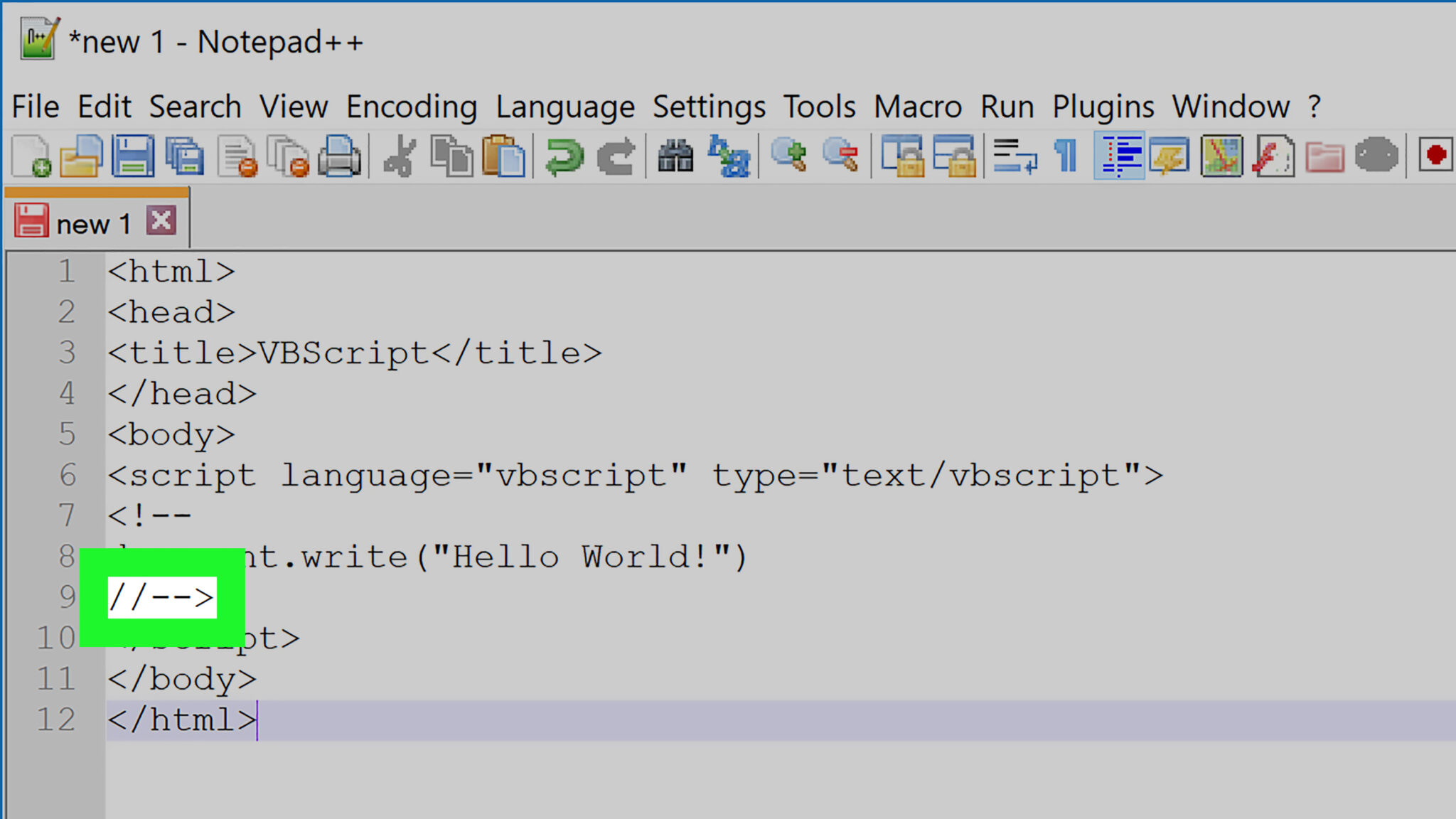 What is a HTML document used for?