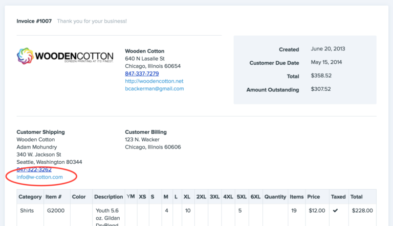 What is example email address?
