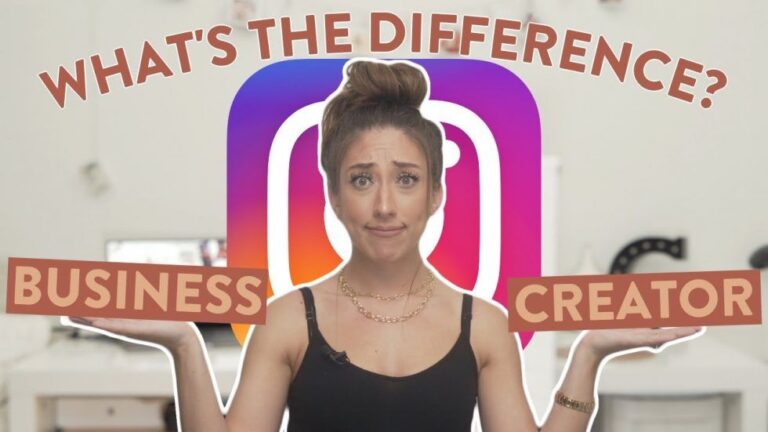 What is the difference between a business and creator Instagram account ...